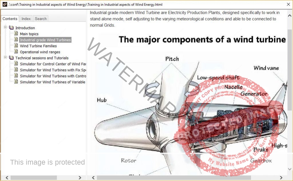 Wind Turbine training simulators - Automated Computing Machinery SL